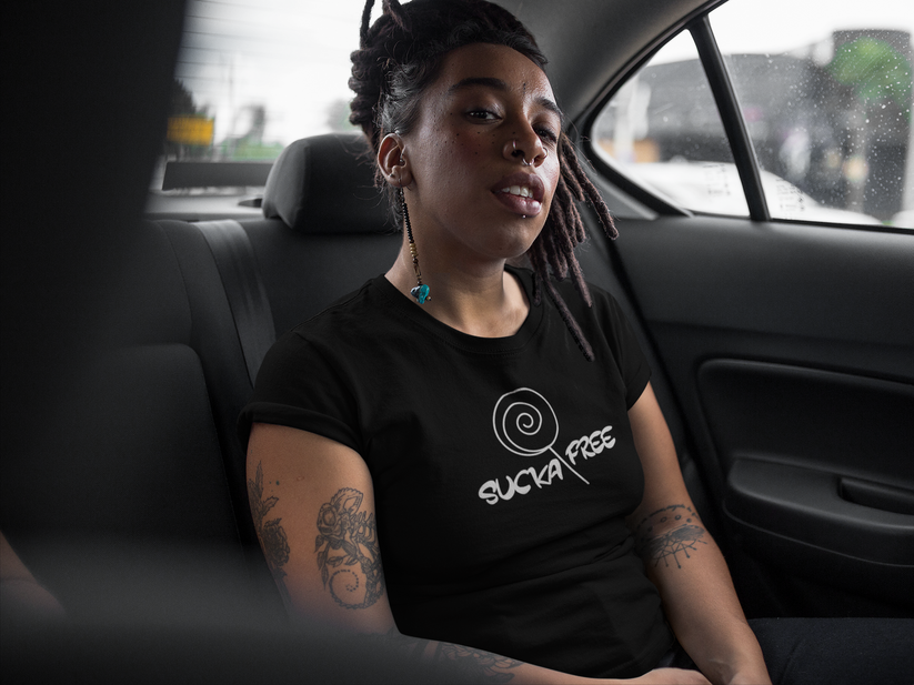 SUCKA FREE Black and White T-SHIRT – BLACK & WHITE GEAR